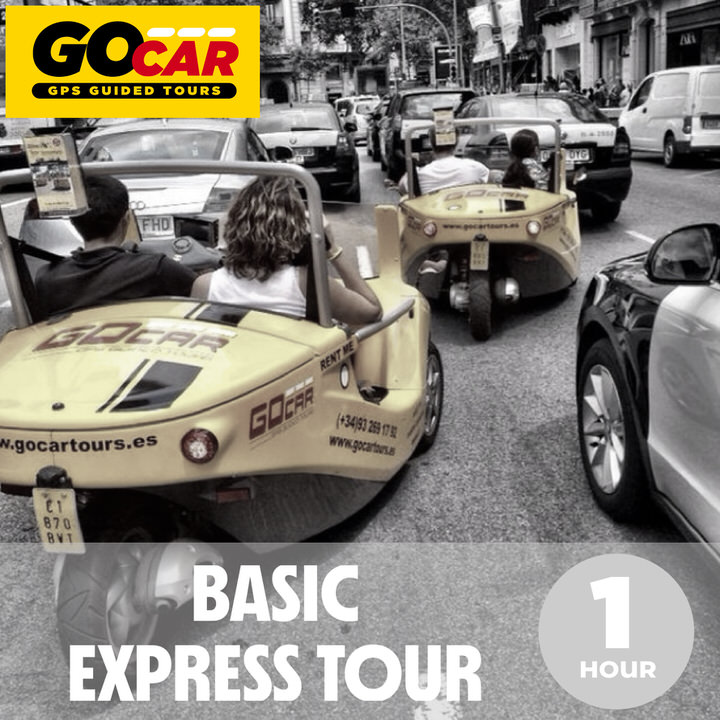 Barcelona Express Tour - GoCar Barcelona