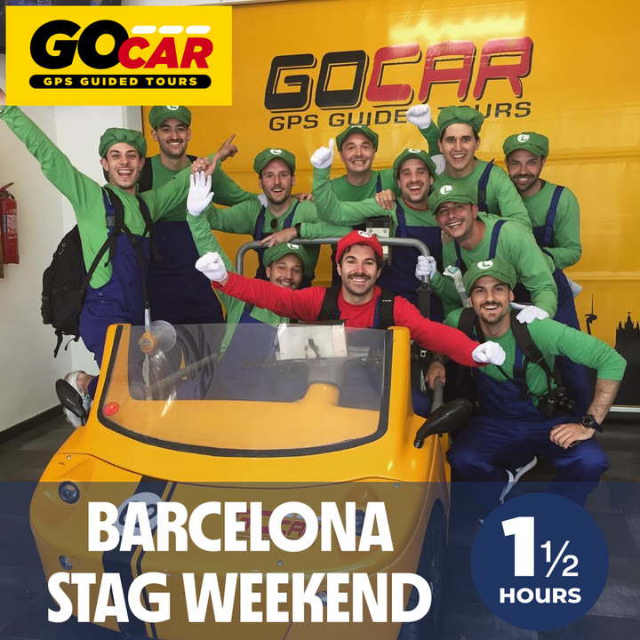 Barcelona Stag Weekend - GoCar Barcelona